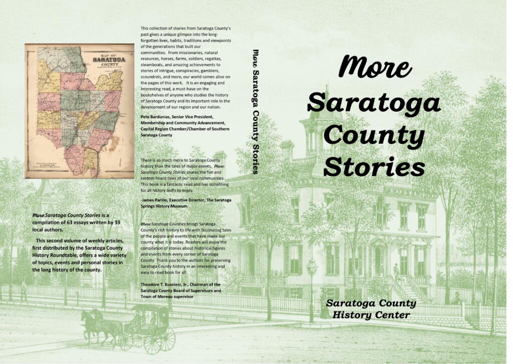 More Saratoga County Stories to be Released - Saratoga County History ...